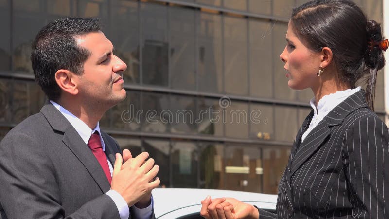 Deaf Person Using Sign Language Being Misunderstood Stock Video - Video ...