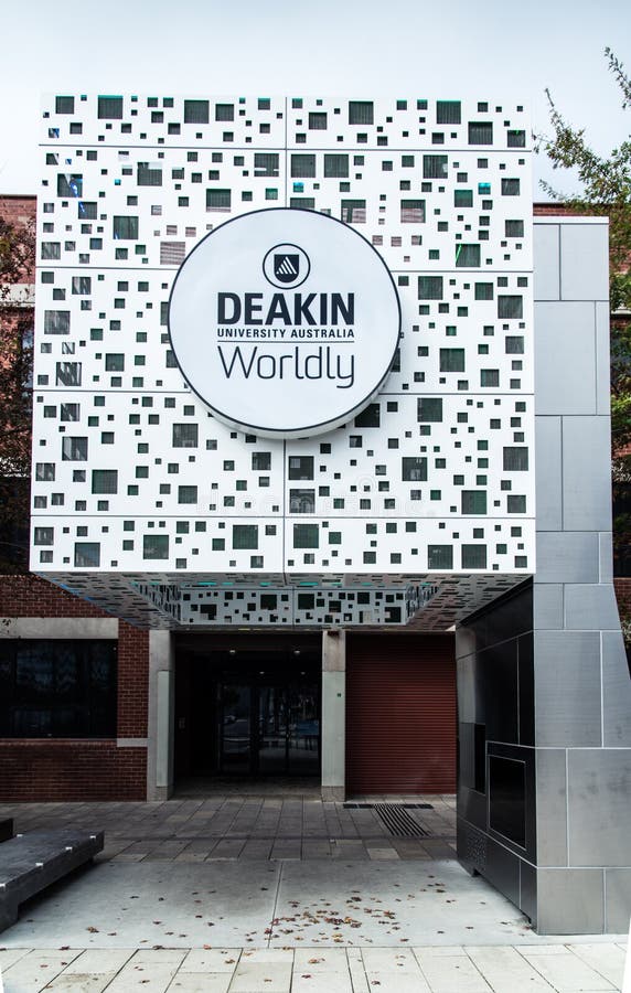 Deakin University in Geelong Editorial Stock Photo - Image of tertiary ...