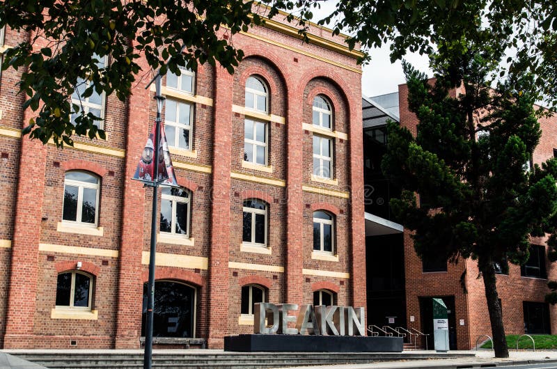 Deakin University in Geelong Editorial Image - Image of tertiary ...
