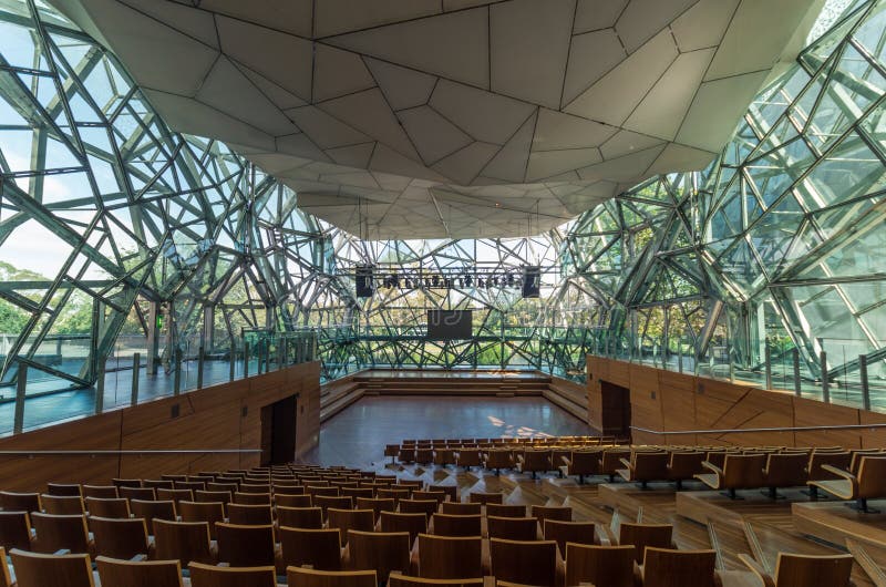 Deaking Edge Theatre at Federation Square Editorial Photography - Image ...