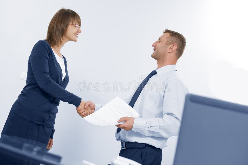 Deal stock image. Image of meet, interaction, employee - 12503011