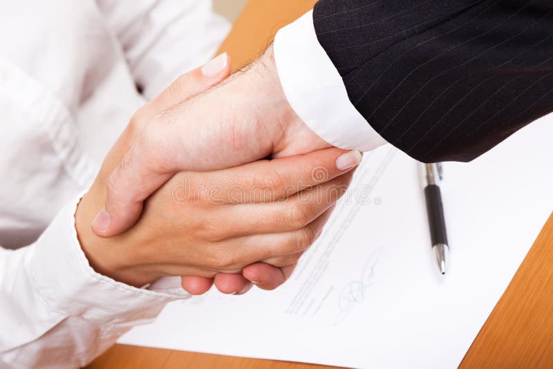 Business deal. stock photo. Image of holding, finance - 16520634