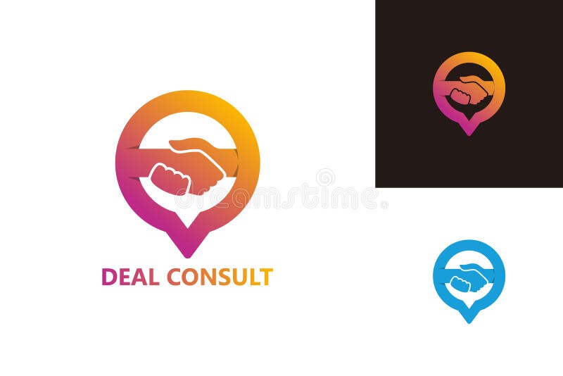 Deal Consult Logo Template Design Vector, Emblem, Design Concept ...