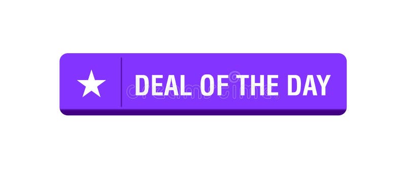 Deal of the day stock illustration. Illustration of decorative - 122800299