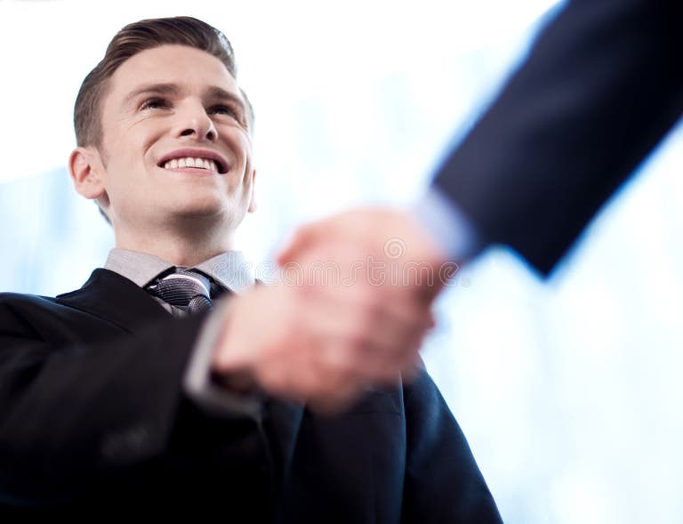 The Deal is Locked, Congratulations! Stock Image - Image of hands, help ...