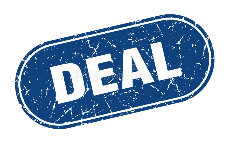 Deal Sign. Deal Grunge Stamp Stock Vector - Illustration of seal ...