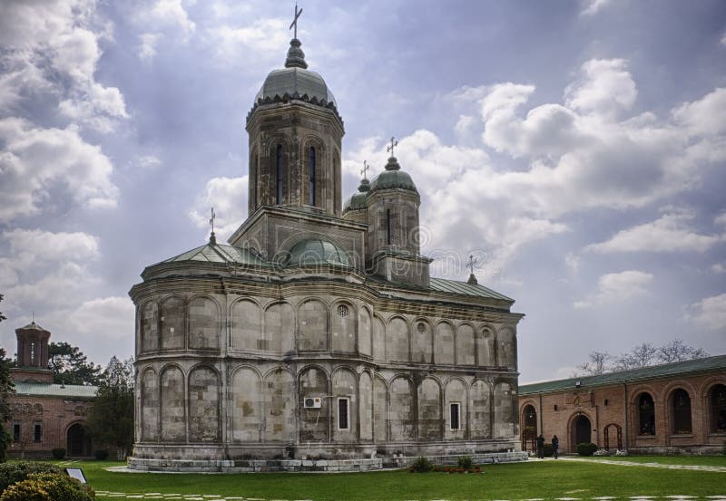 Dealu Monastery - Targoviste Romania Stock Photo - Image of located ...