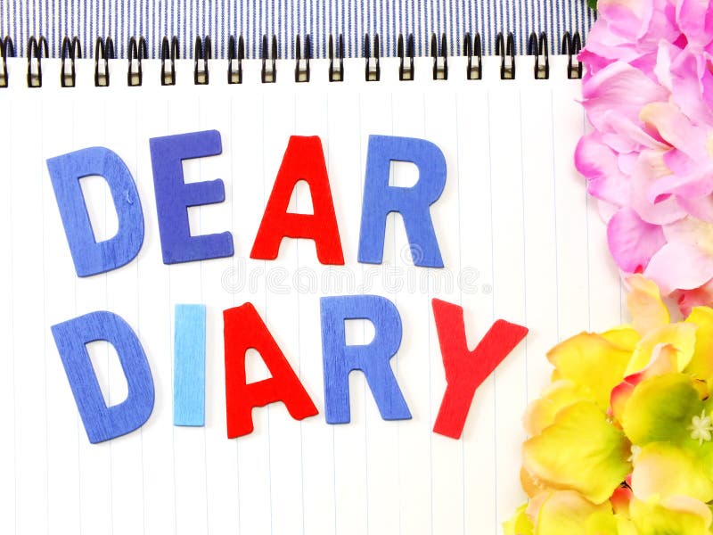 Dear Diary stock image. Image of formal, dear, fountain - 4646319