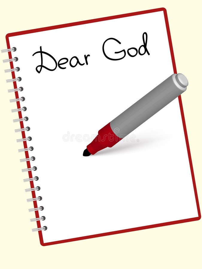 Dear God stock vector. Illustration of black, grace, blank - 17012418