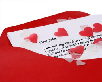 Dear John Letter stock photo. Image of john, break, goodbye - 12554970