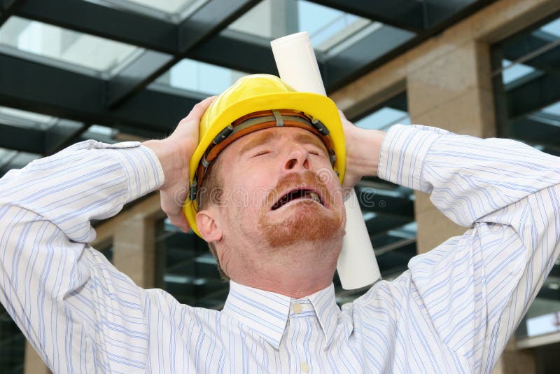Dear me ! stock image. Image of distress, face, foreman - 2135413
