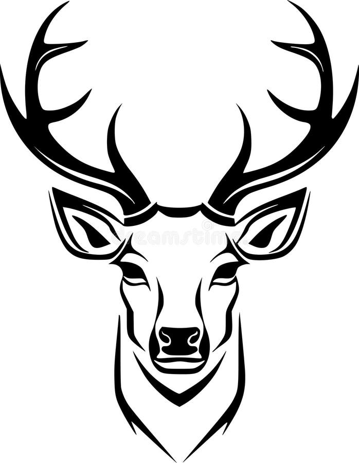 Dear - Minimalist and Simple Silhouette - Vector Illustration Stock ...