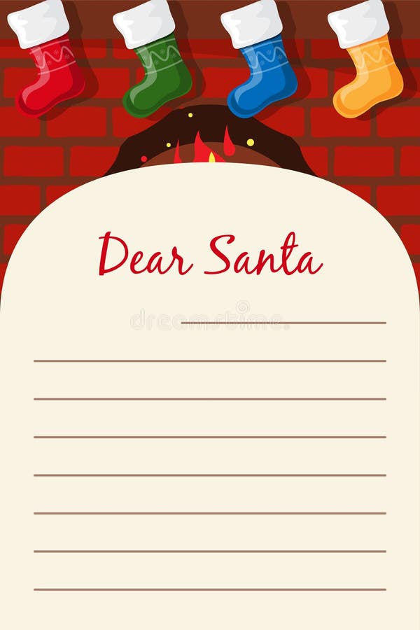 Dear Santa Letter Envelope Stock Illustrations – 238 Dear Santa Letter ...