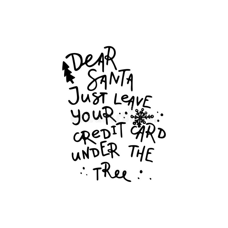 Dear Santa Let Me Explain Hand Lettering Quote Christmas Calligraphy