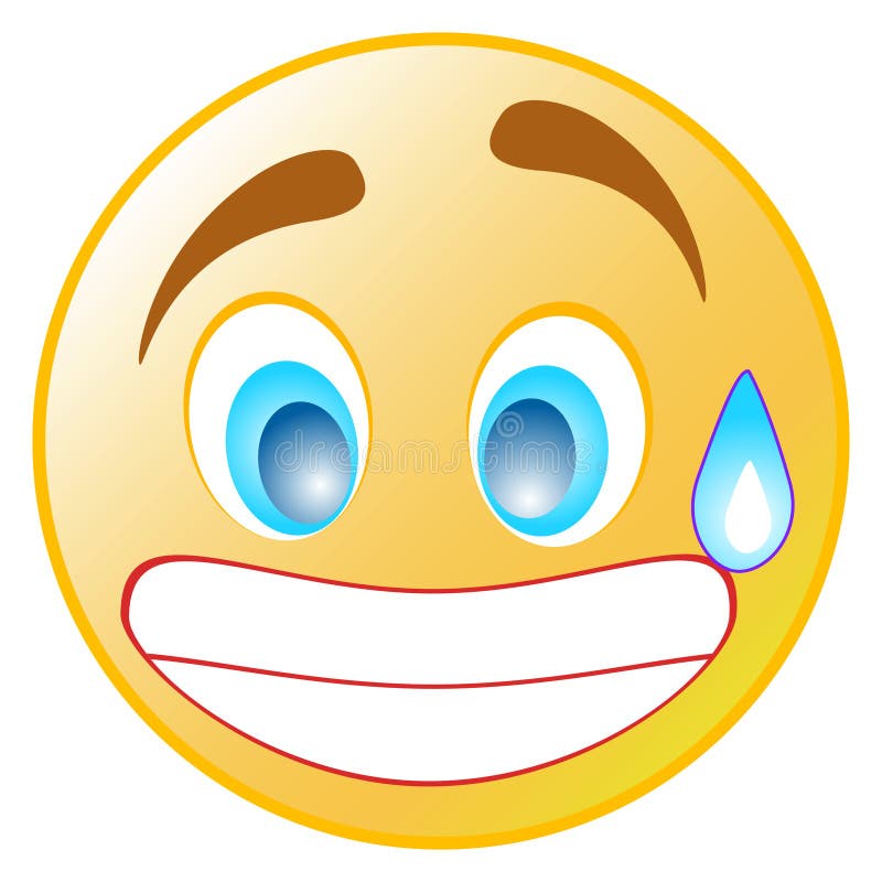 Shivering Smiley stock vector. Illustration of cold, elements - 46949015