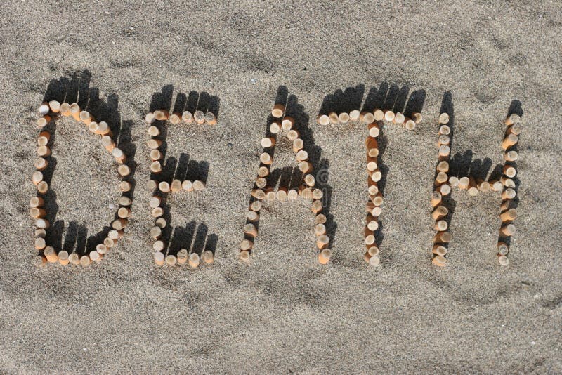 Death stock image. Image of buds, filters, dirty, death - 6502459