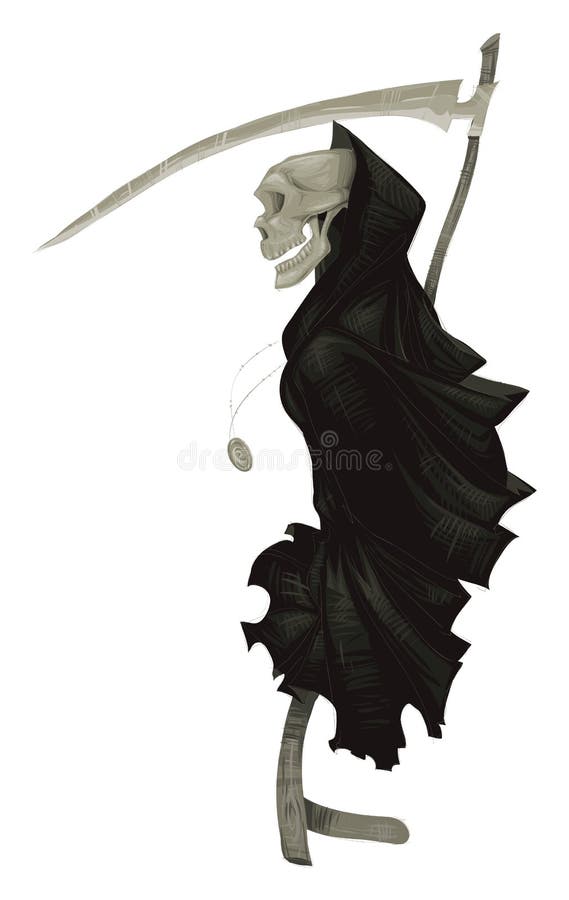 Death stock vector. Illustration of threatening, background - 6887382