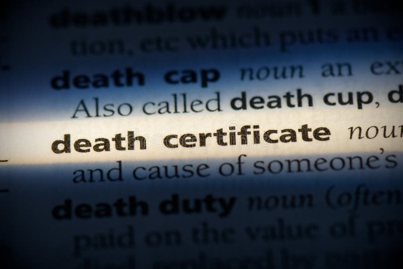 Death Definition stock photo. Image of miniature, dying - 8122534