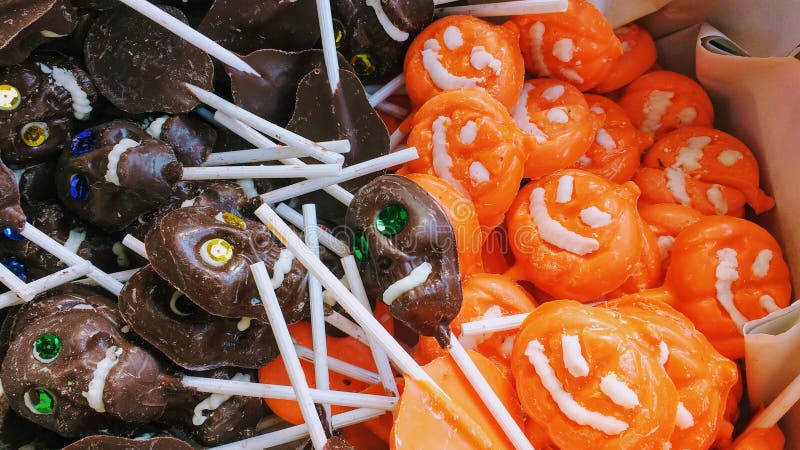 Death chocolate stock image. Image of death, lollipops - 81610151