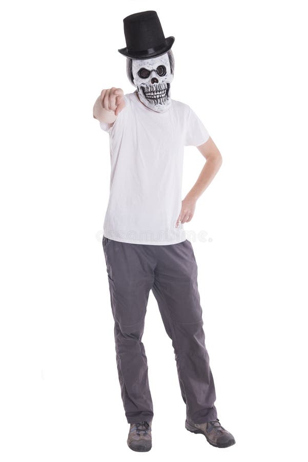 Death face stock photo. Image of disguise, mask, atmospheric - 60172218