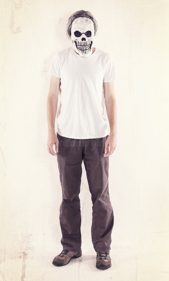 Death face stock photo. Image of disguise, mask, atmospheric - 60172218
