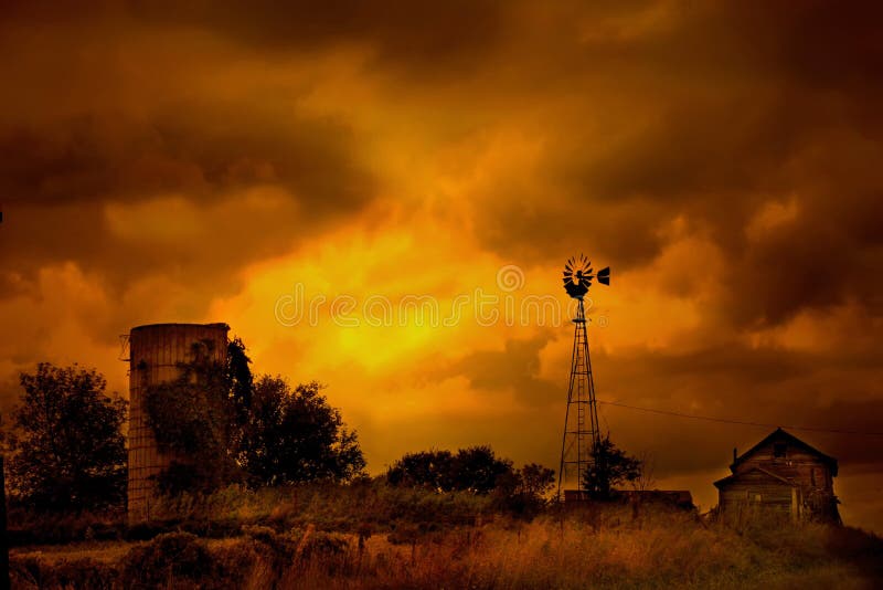 Death of a Farm stock photo. Image of farming, death, pump - 2162098