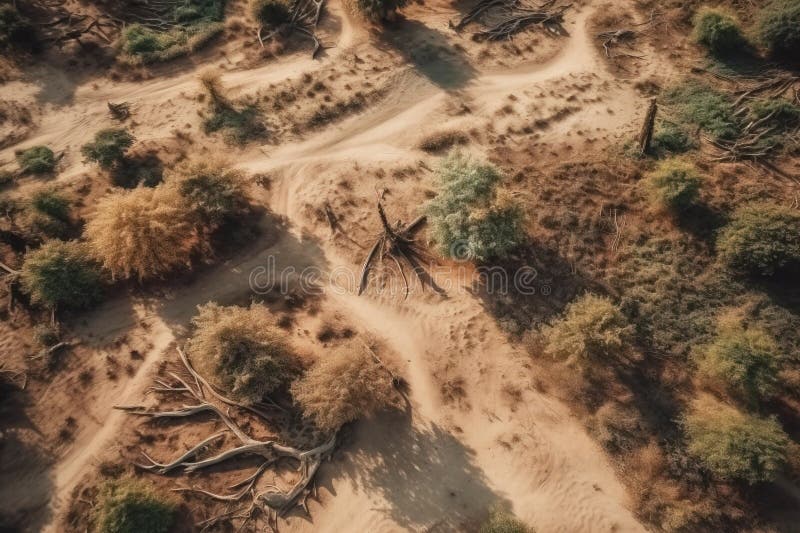 Death of the Forest, Drought in the Desert. Feature of an Environmental ...