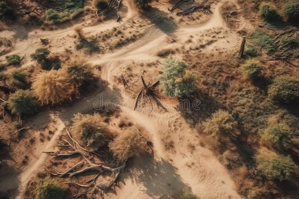 Death of the Forest, Drought in the Desert. Feature of an Environmental ...