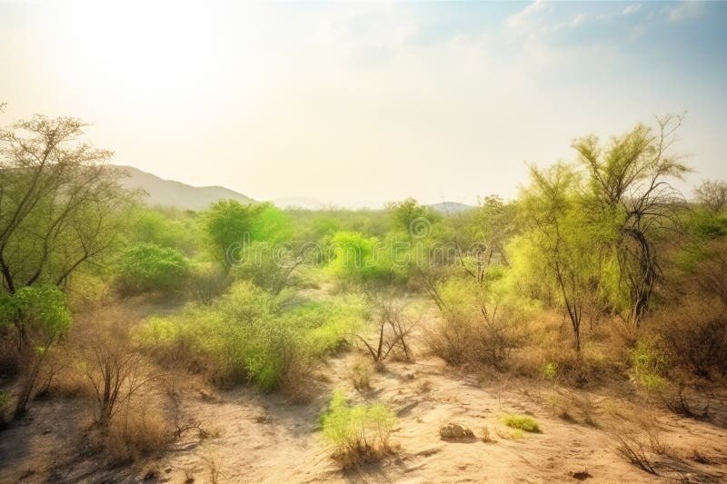 Death of the Forest, Drought in the Desert. Feature of an Environmental ...