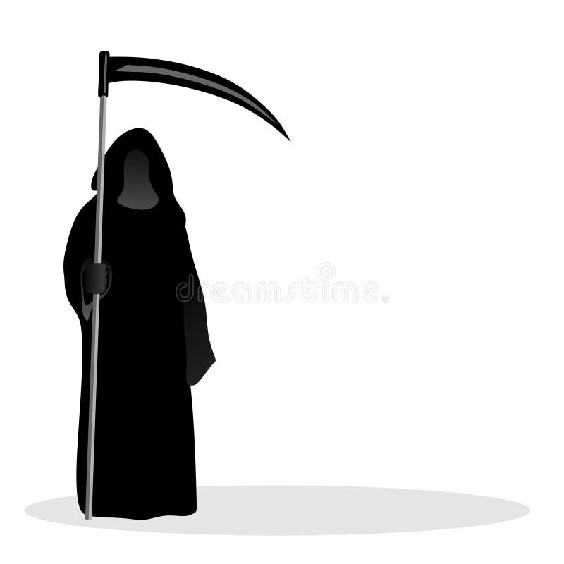 Death stock illustration. Illustration of death, robe - 50691023