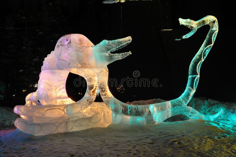 Death Grip Ice Sculpture editorial image. Image of fairbanks - 13347615