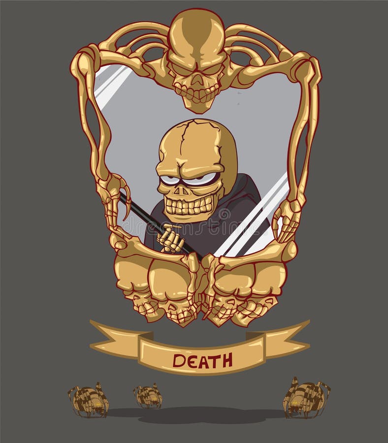 Death. Halloween stock vector. Illustration of dead, dracula - 34713275