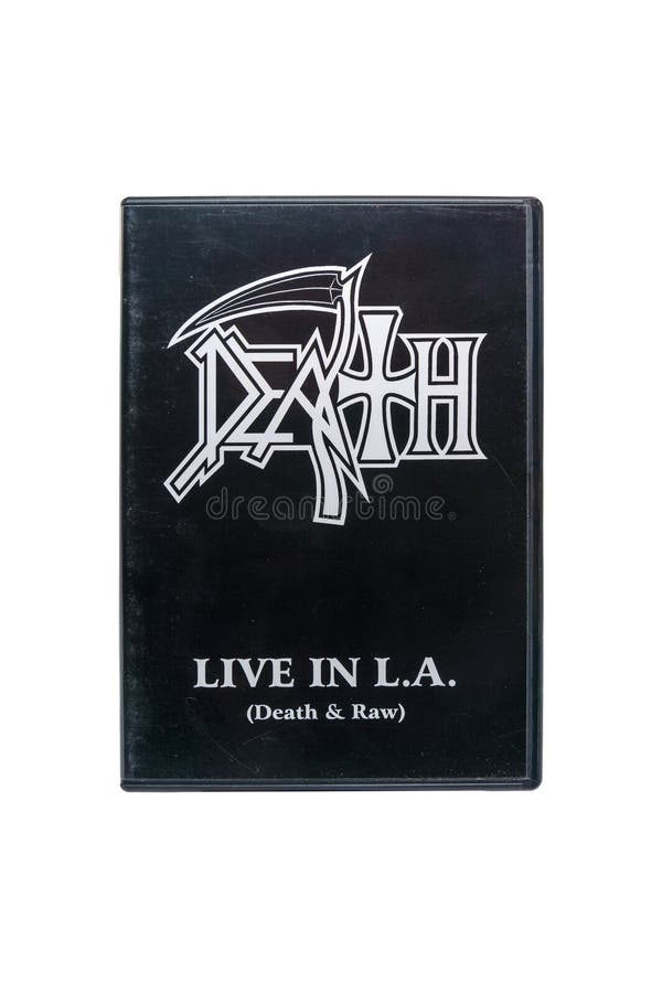 Death - Live in L.a DVD Cover. Editorial Photo - Image of used, popular ...