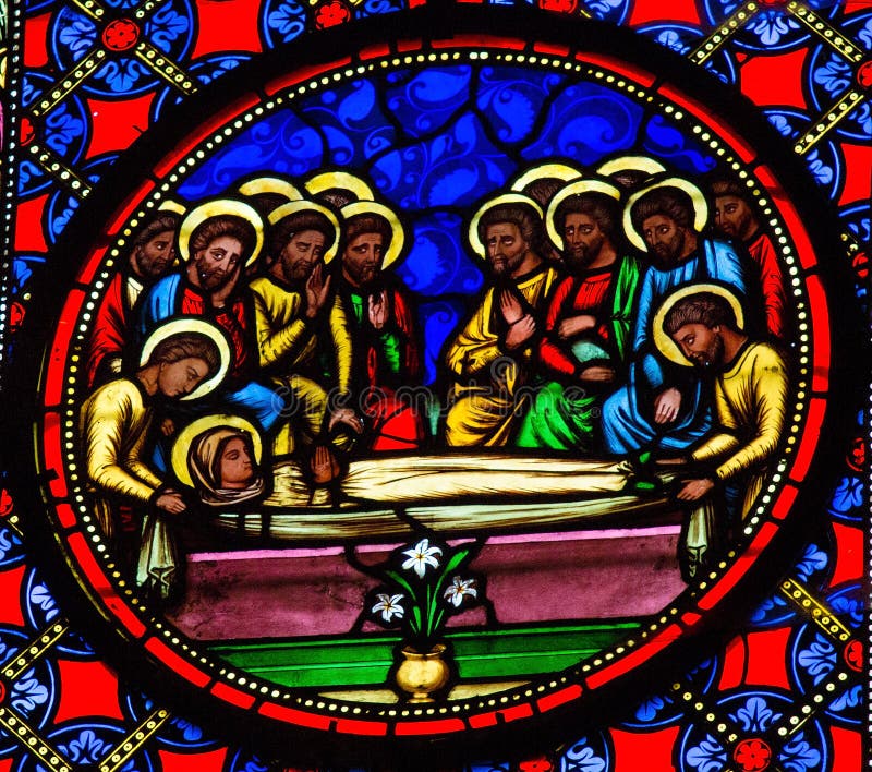 Death of Maria stock photo. Image of religion, mary, prayer - 29339856