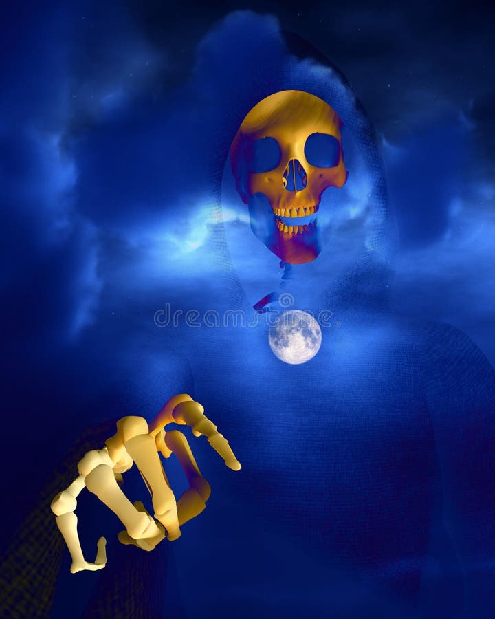 Death on Horseback stock illustration. Illustration of darkness - 176881