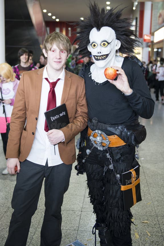 Death Note cosplayers editorial photo. Image of heroes - 27384451