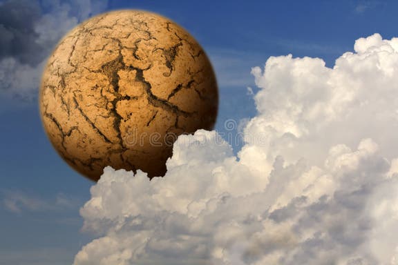 Death planet stock image. Image of pollution, extreme - 19952713