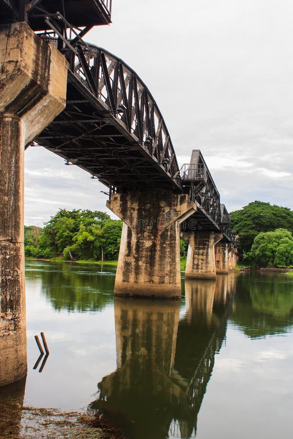 Death railway bridge stock photo. Image of kanchanaburi - 26412078