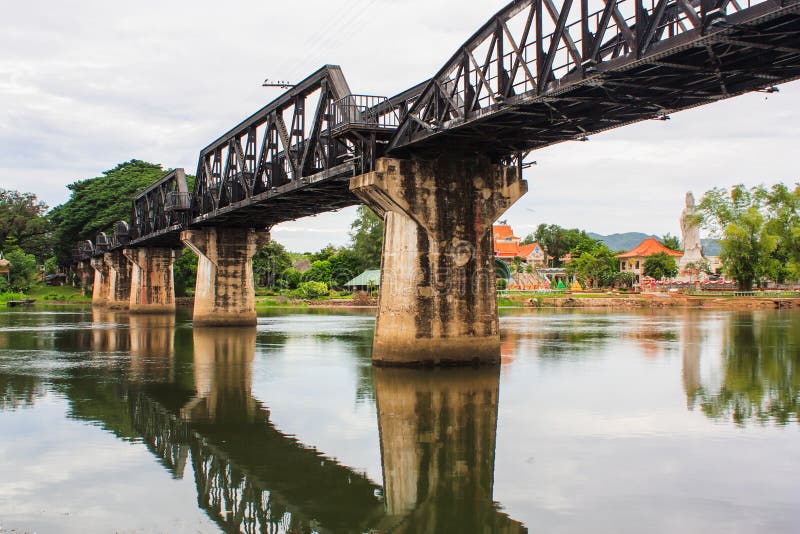 Death railway bridge stock photo. Image of kanchanaburi - 26412078