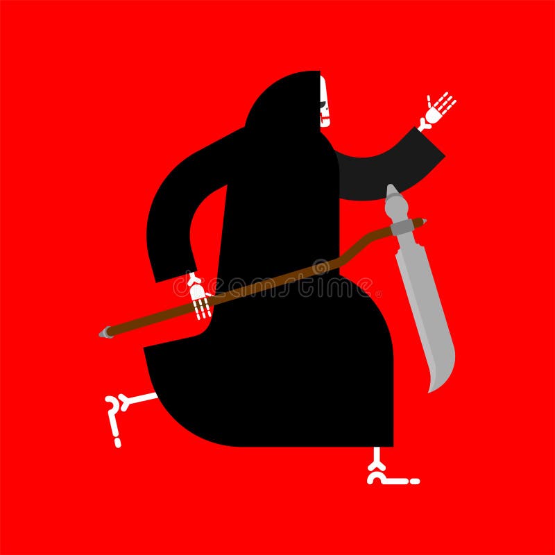 Running Grim Reaper Vector Stock Illustrations – 11 Running Grim Reaper ...