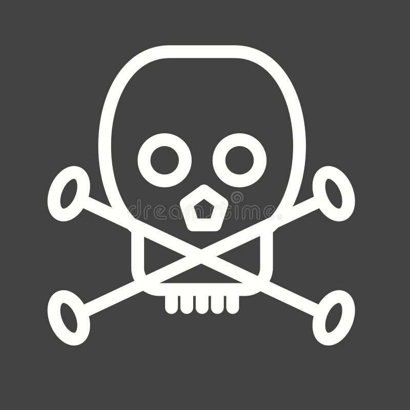 Death Sign stock vector. Illustration of design, horror - 78411445