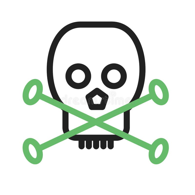 Death Sign stock vector. Illustration of poison, icon - 79026020