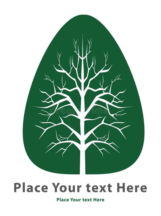 Death tree symbol stock vector. Illustration of seasonal - 34425453