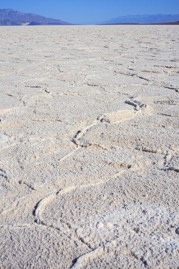 Death Valley Racetrack Playa Rock on Lake Bed Stock Photo - Image of ...