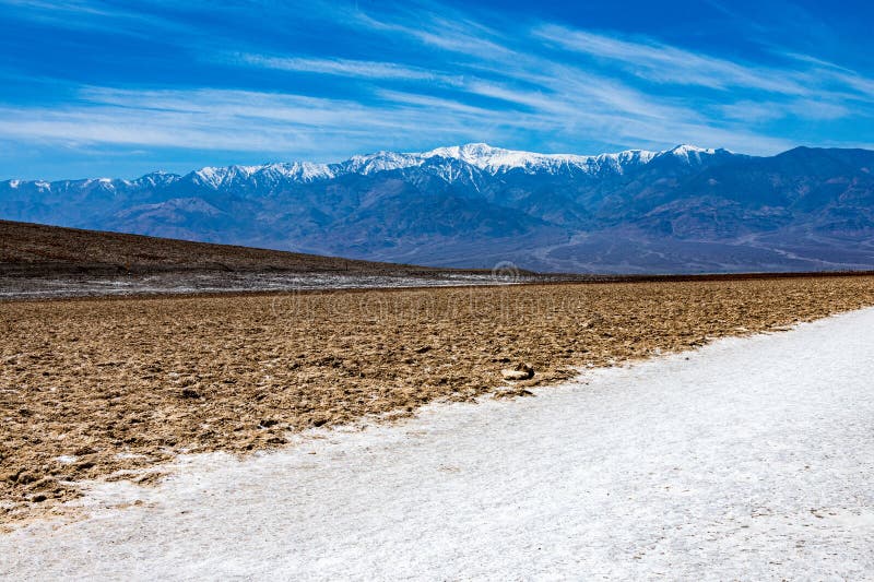 Death Valley National Park in the Spring Stock Image - Image of desert ...
