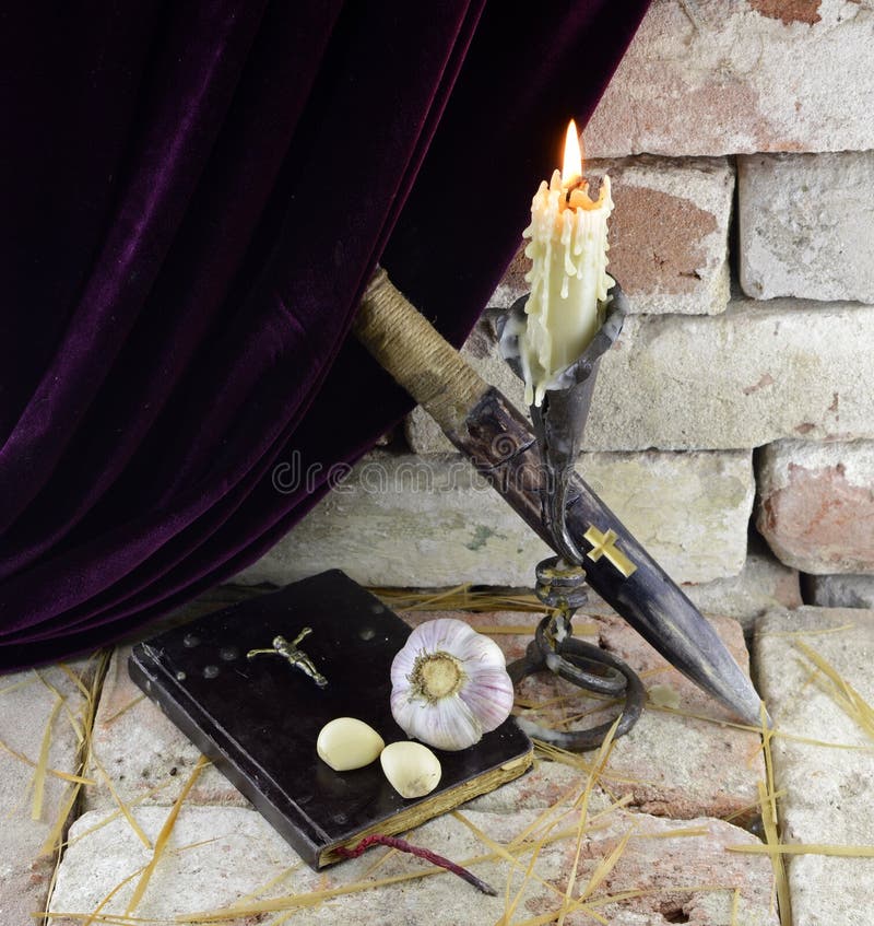 Vampire killer objects stock photo. Image of jesus, murder - 30677296