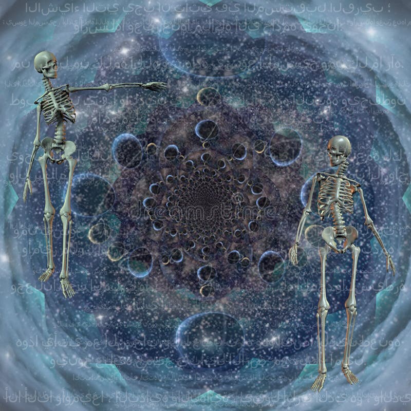 The Death Vortex stock illustration. Illustration of skull - 257899578
