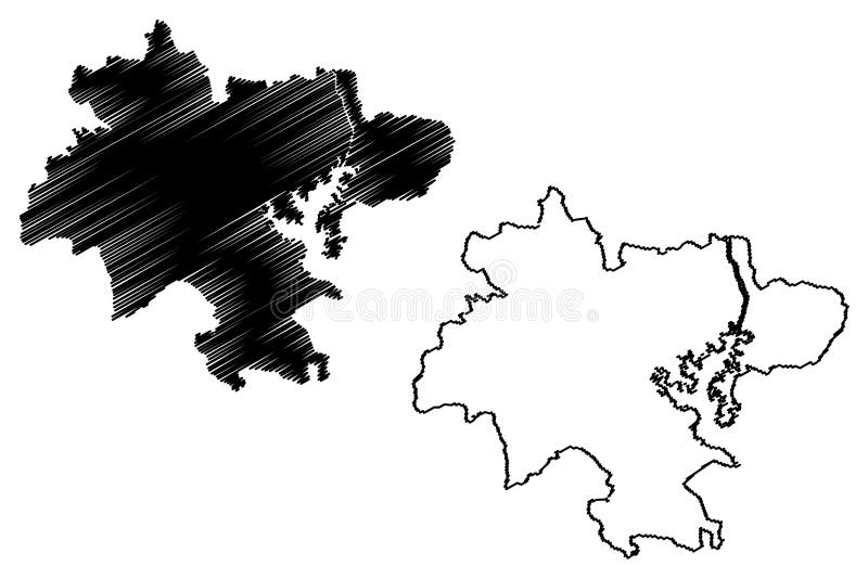 Debagarh District Odisha State, Republic of India Map Vector ...