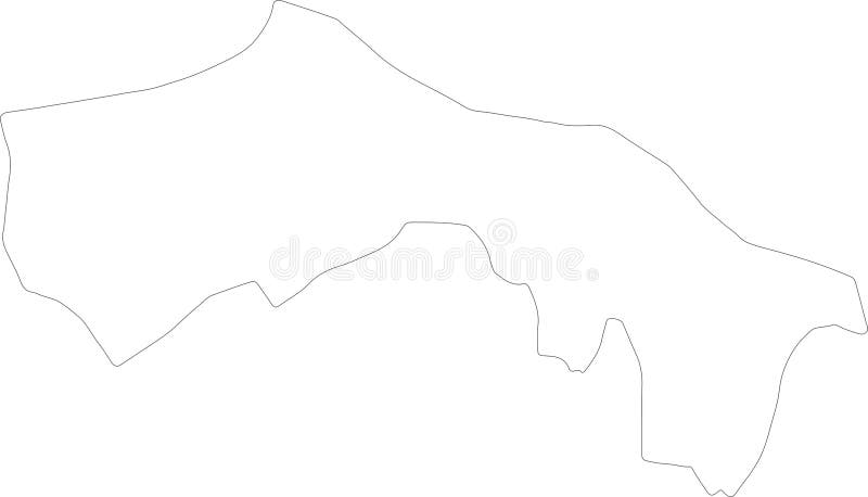 Debar Macedonia Outline Map Stock Vector - Illustration of macedonia ...