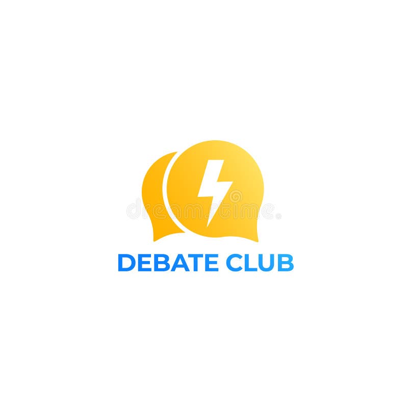 Debate Logo Set, Simple Style Stock Vector - Illustration of mobile ...